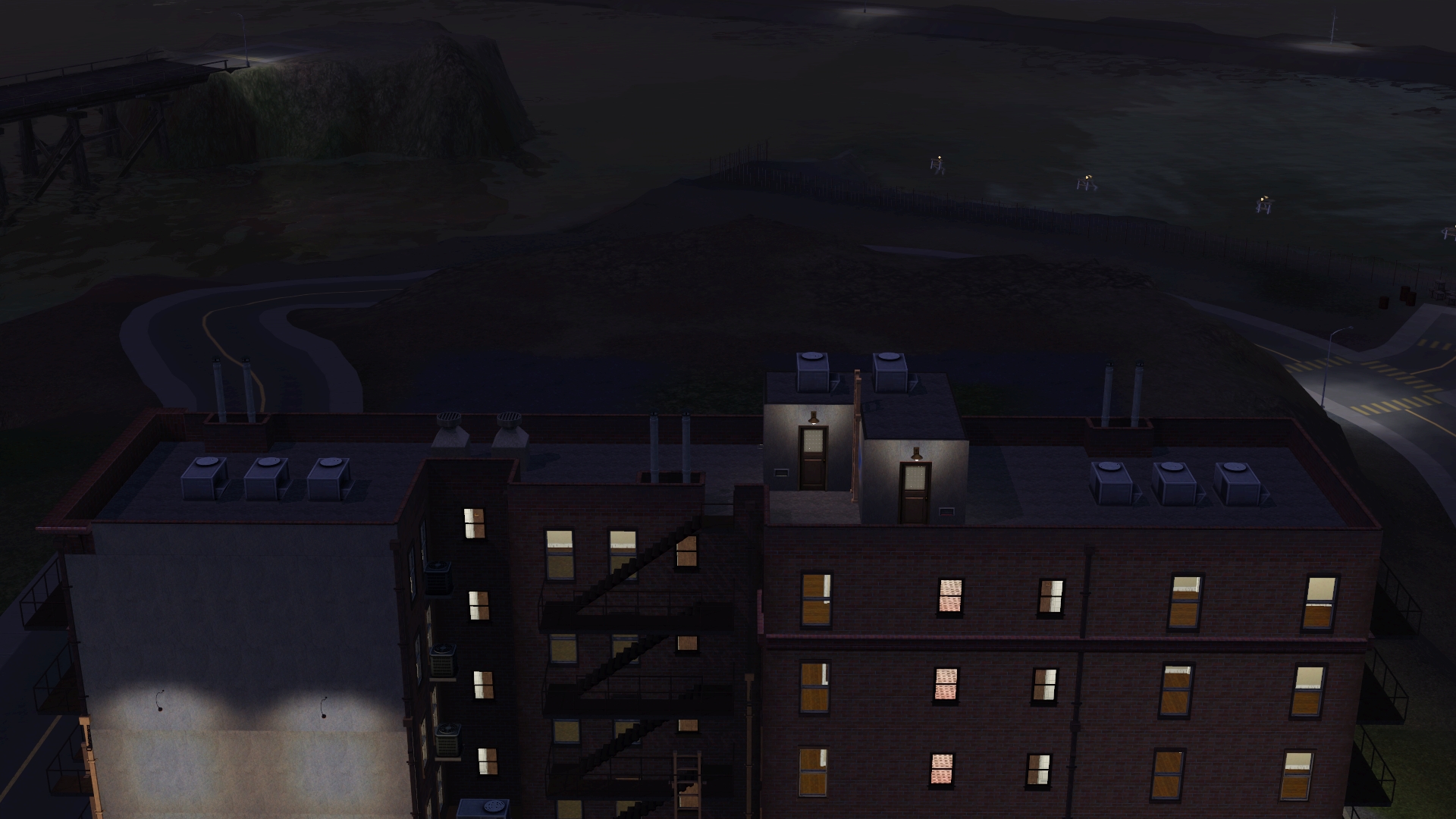 Mod The Sims - Bridgeport's Alley Apartments