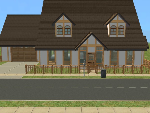 Mod The Sims - 3 Bedroom Cape Cod Styled House