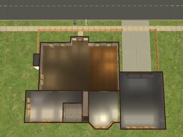 Mod The Sims - 3 Bedroom Cape Cod Styled House