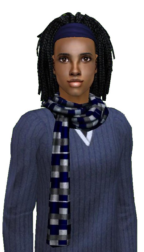 Mod The Sims - Seasons Scarf as Accessory for Men