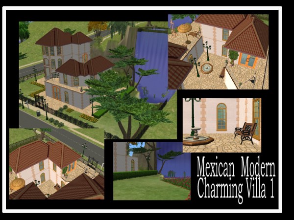 Mod The Sims - Charming Mexican Villa 1
