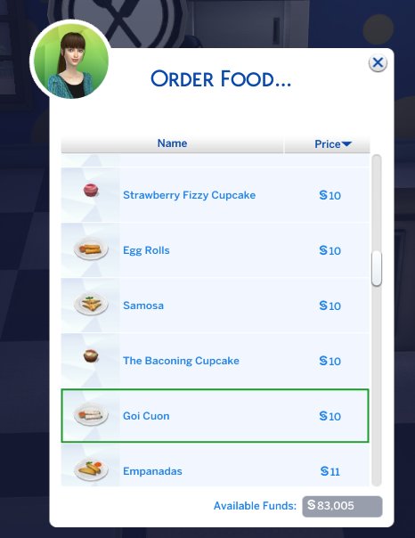 Mod The Sims - All in One Food Stall