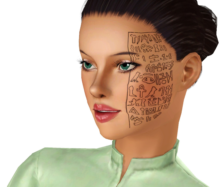 Mod The Sims - Rishid’s Tombkeeper Face Carvings from YuGiOh