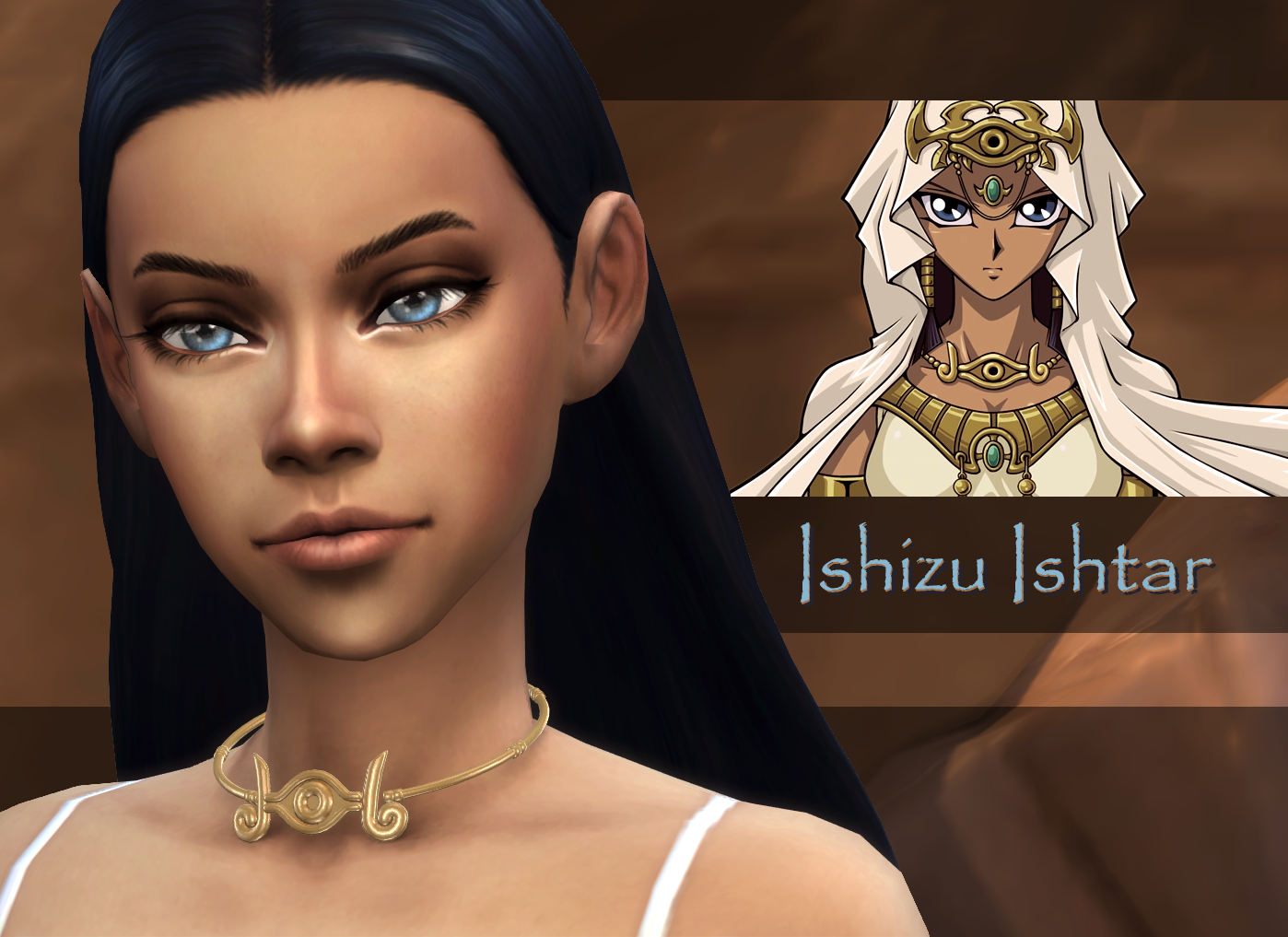Mod The Sims - Ishizu's Millennium Necklace from YuGiOh
