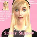 Mod The Sims - Simply Shadow-Simple, Subtle Eyeshadow in 10 Colors