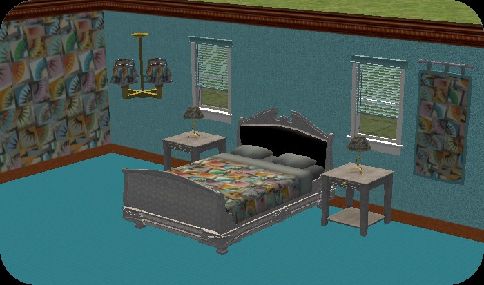 Mod The Sims - Patchwork Bedroom