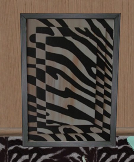 Mod The Sims - Wood & Zebra dining set