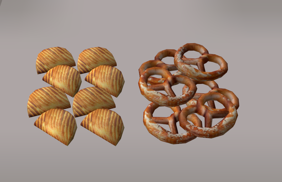 Mod The Sims - French pastries mini-set