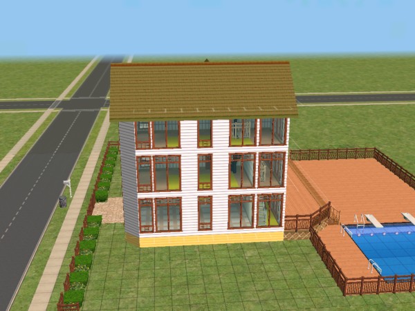 Mod The Sims - Zukistyle house - Simple Japanese house for max. 2 ...