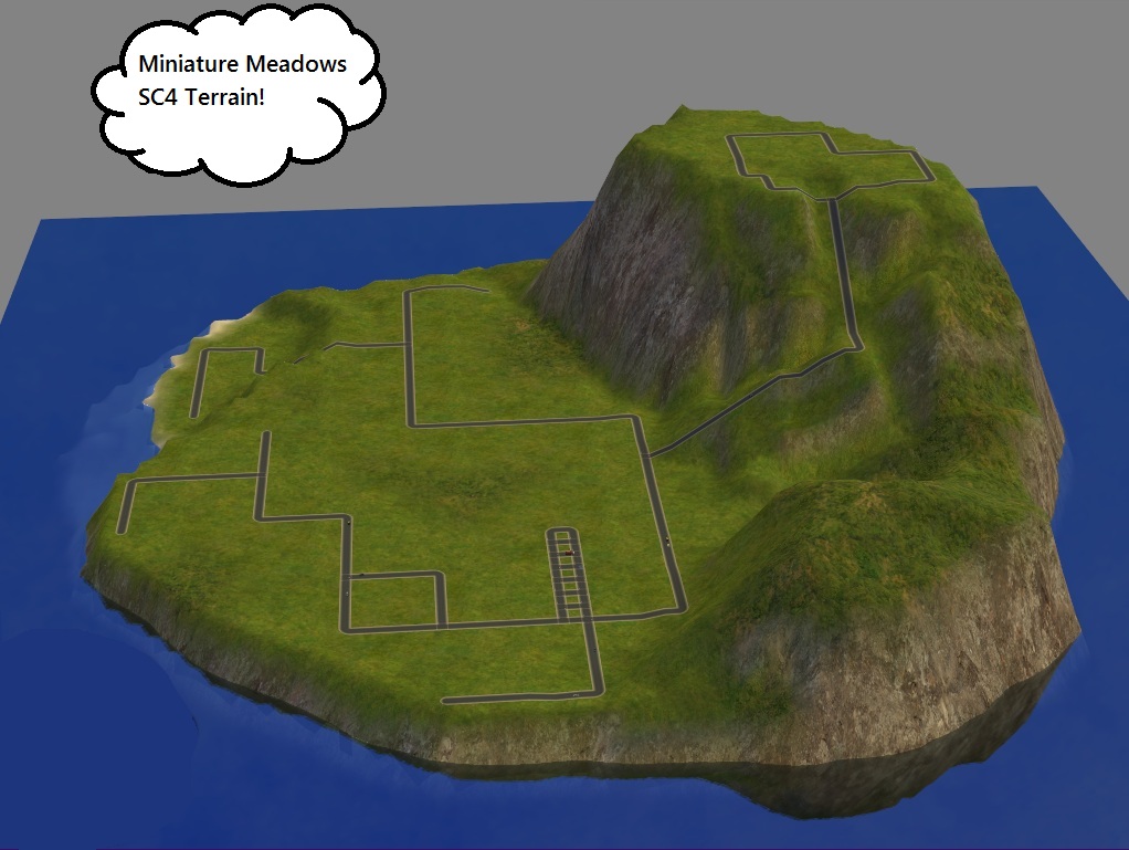Mod The Sims - Miniature Meadows Terrain - Beach Lot Compatible
