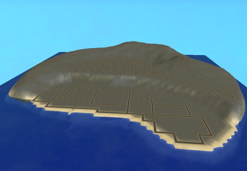 Mod The Sims - Pinecone Cove: a big SC4 Terrain!