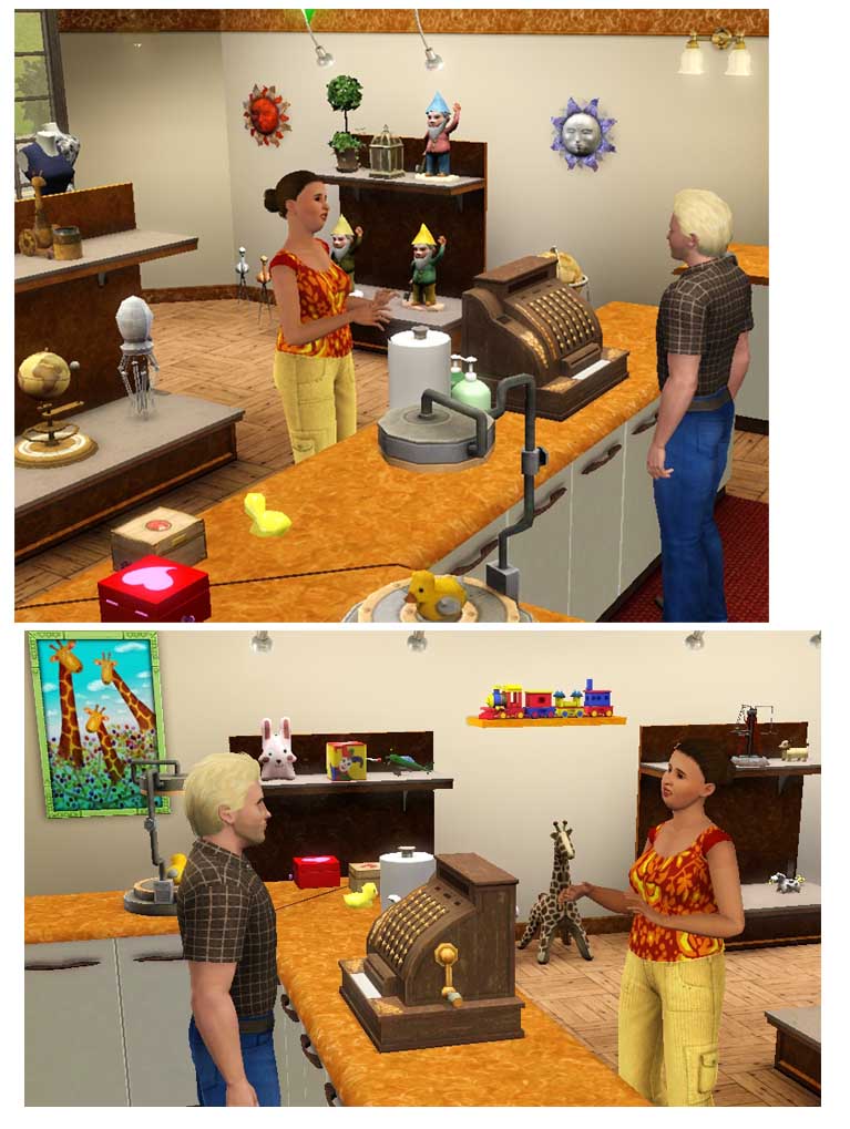 Mod The Sims - Cabinet of Curiosities Consignment Shop