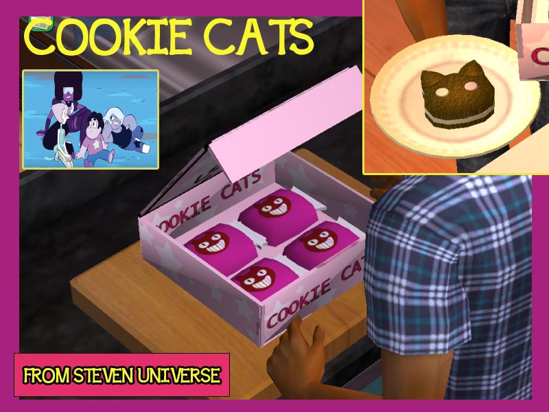 Mod The Sims - COOKIE CATS (From Steven Universe)