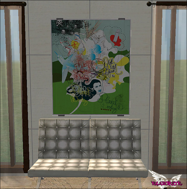 Mod The Sims - Urban art paintings collection
