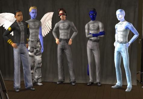 Mod The Sims - New X Men ~ Massive Tops Collection