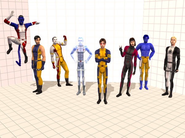 Mod The Sims - The Men of the X-Men