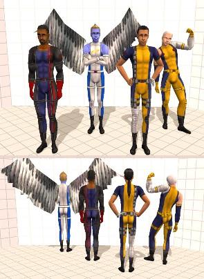 Mod The Sims - More X-Men Designs by Syn