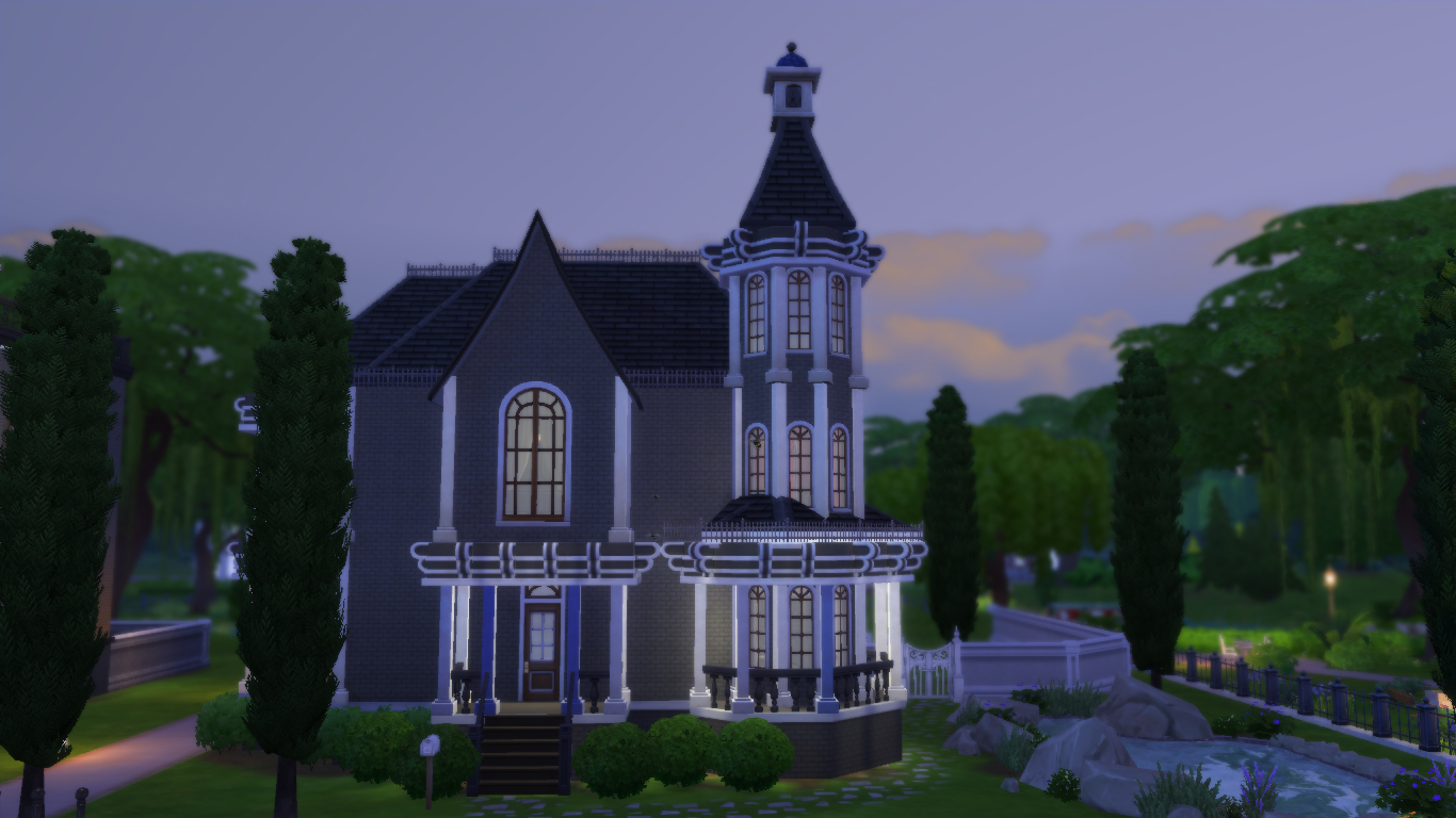Mod The Sims - Gothic Victorian - 4BR/2.5BA
