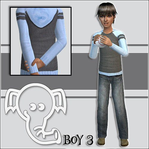 Mod The Sims - Boys set.