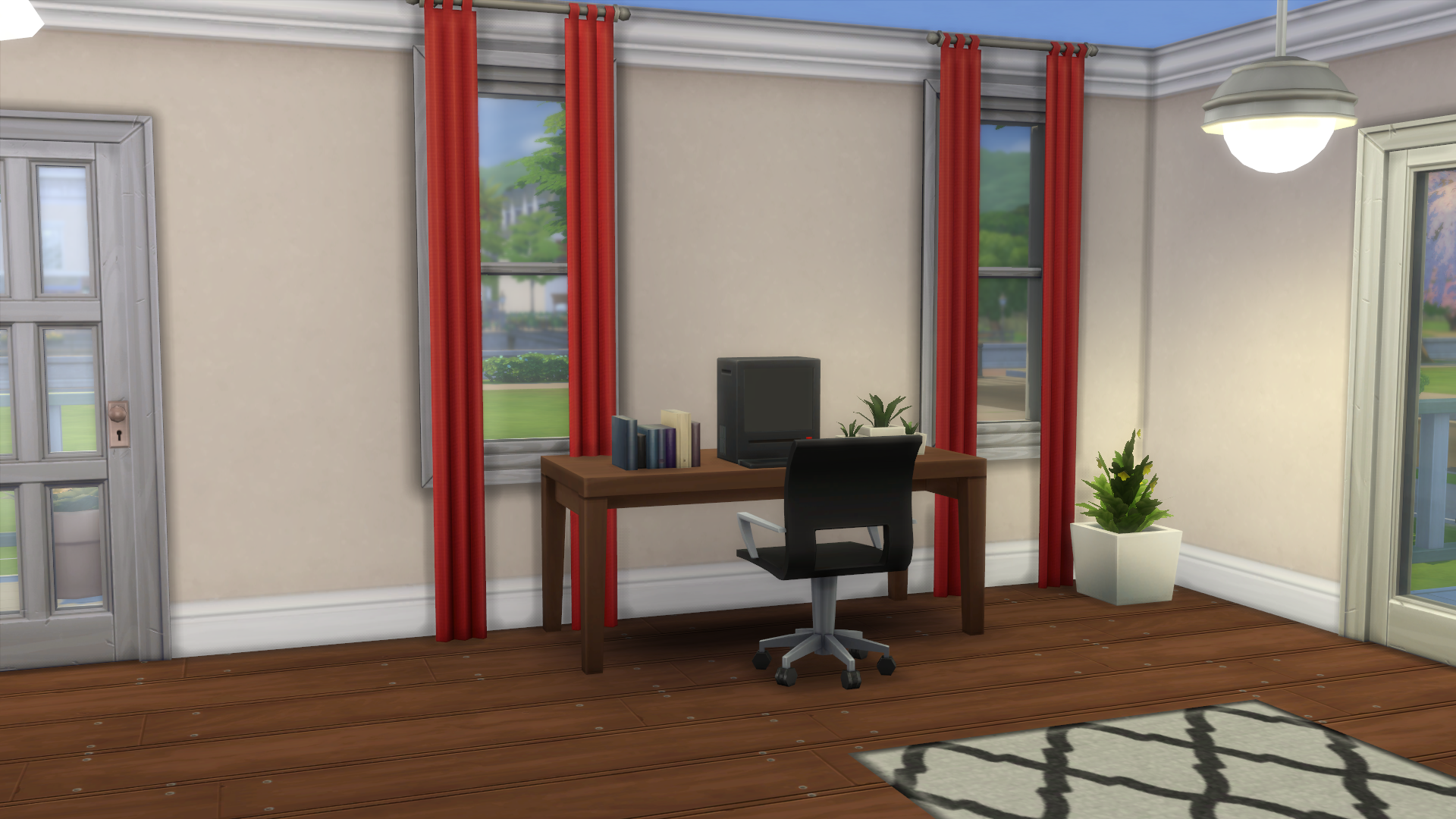 Mod The Sims - Four Square Or is it Rectangle (Base Game No CC)