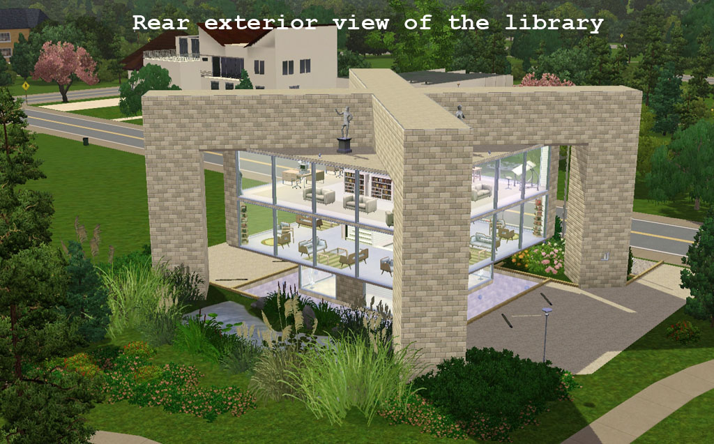 Mod The Sims - The Hanging Library