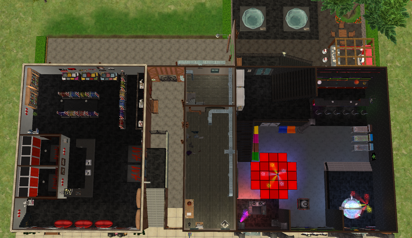 Mod The Sims - Alley in the Center (Updated)