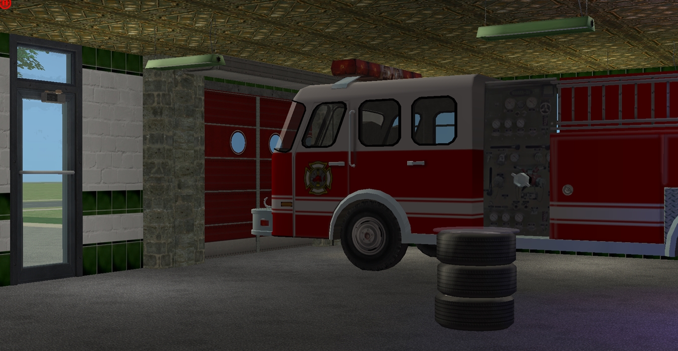 Mod The Sims - The Town Fire Station