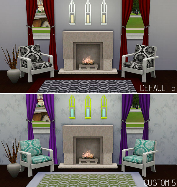 Mod The Sims - 3 Ornate Patterns