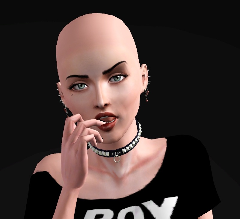 Mod The Sims - Bald is Beautiful: April Vaughn