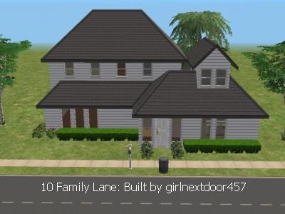 Mod The Sims - 10 Family Lane
