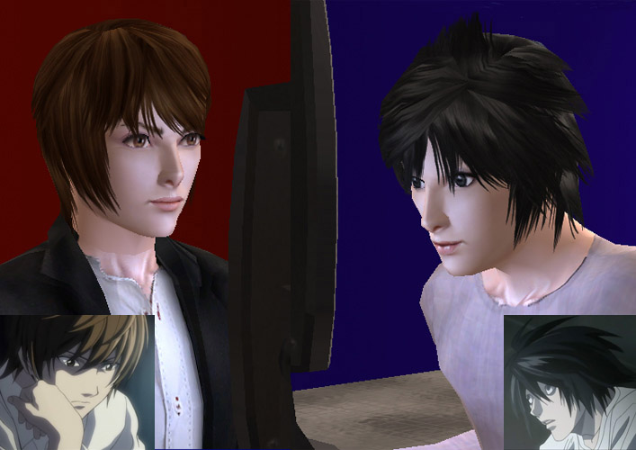 Mod The Sims - Death Note: Kira vs L