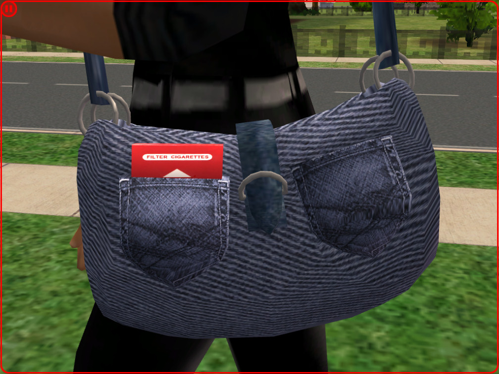 Mod The Sims - Even Guys need something to carry their Stuff in