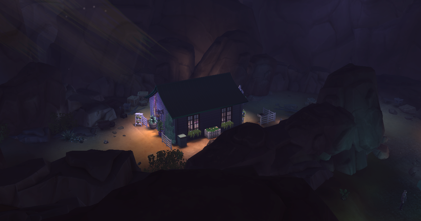 Mod The Sims - Forgotten Grotto Cabin