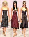 Mod The Sims - 3 Elegant dresses