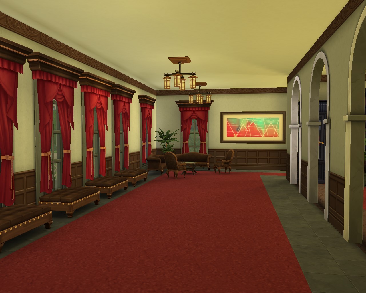 Mod The Sims - Paradise Manor (Furnished)