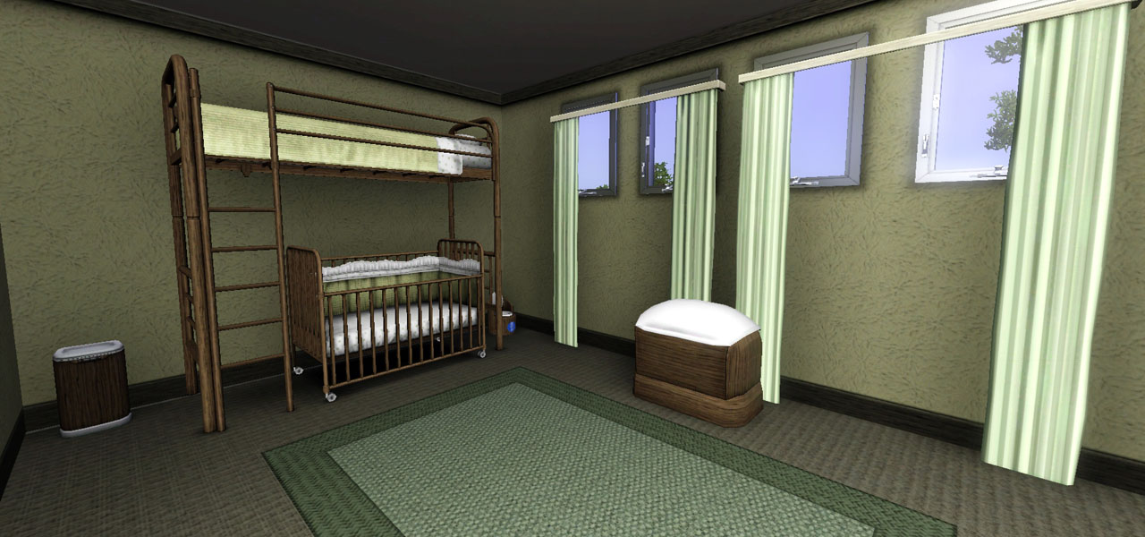 Mod The Sims - Modern Lodge - 3Bed/3Bath