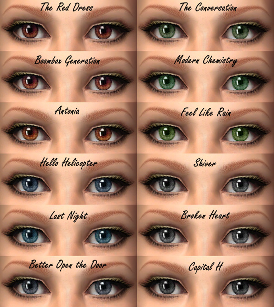 Mod The Sims - Big eMotion Eyes