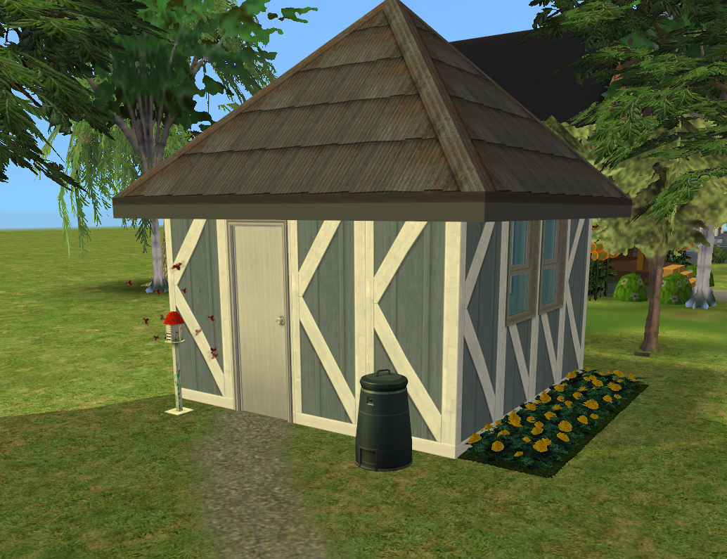Mod The Sims - Miniscule Micro Home - NO CC!