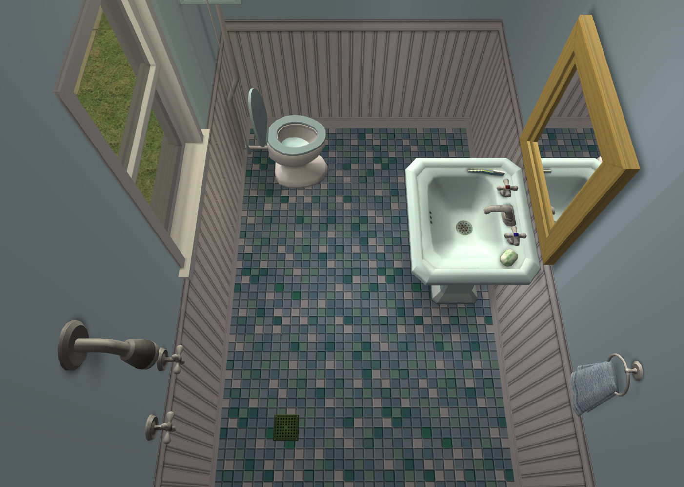 Mod The Sims - Miniscule Micro Home - NO CC!