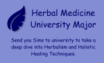 Mod The Sims - Herbal Medicine University Major