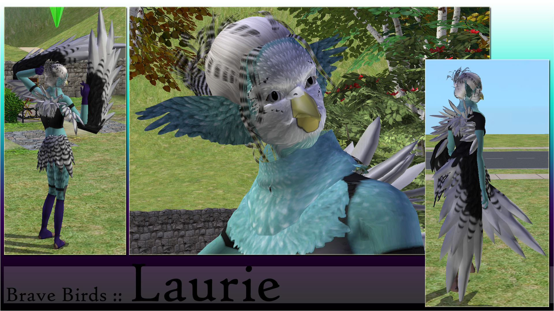 Mod The Sims - Brave Birds :: LAURIE - Cute Bird Sim