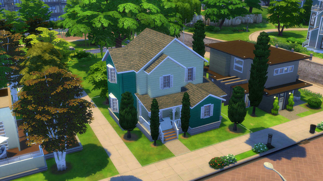Mod The Sims - Herbert street, 88 | base game | NO CC