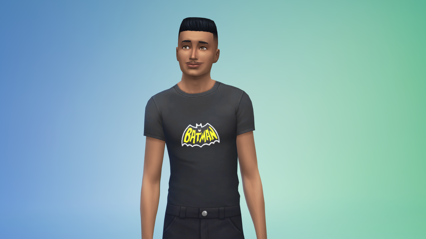 Mod The Sims - More BATMAN clothes - the last ones, I swear!