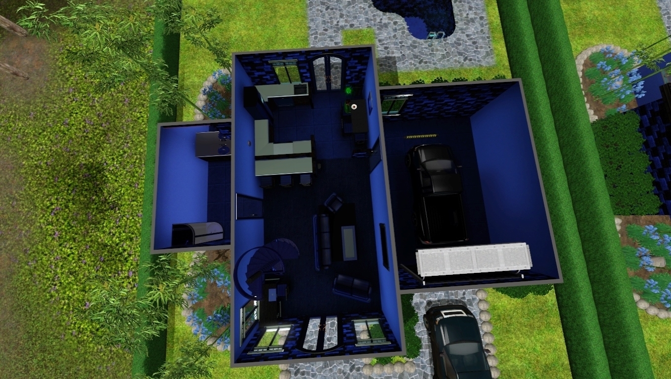 Mod The Sims - Indigo Blu (Base Game Only, No CC)