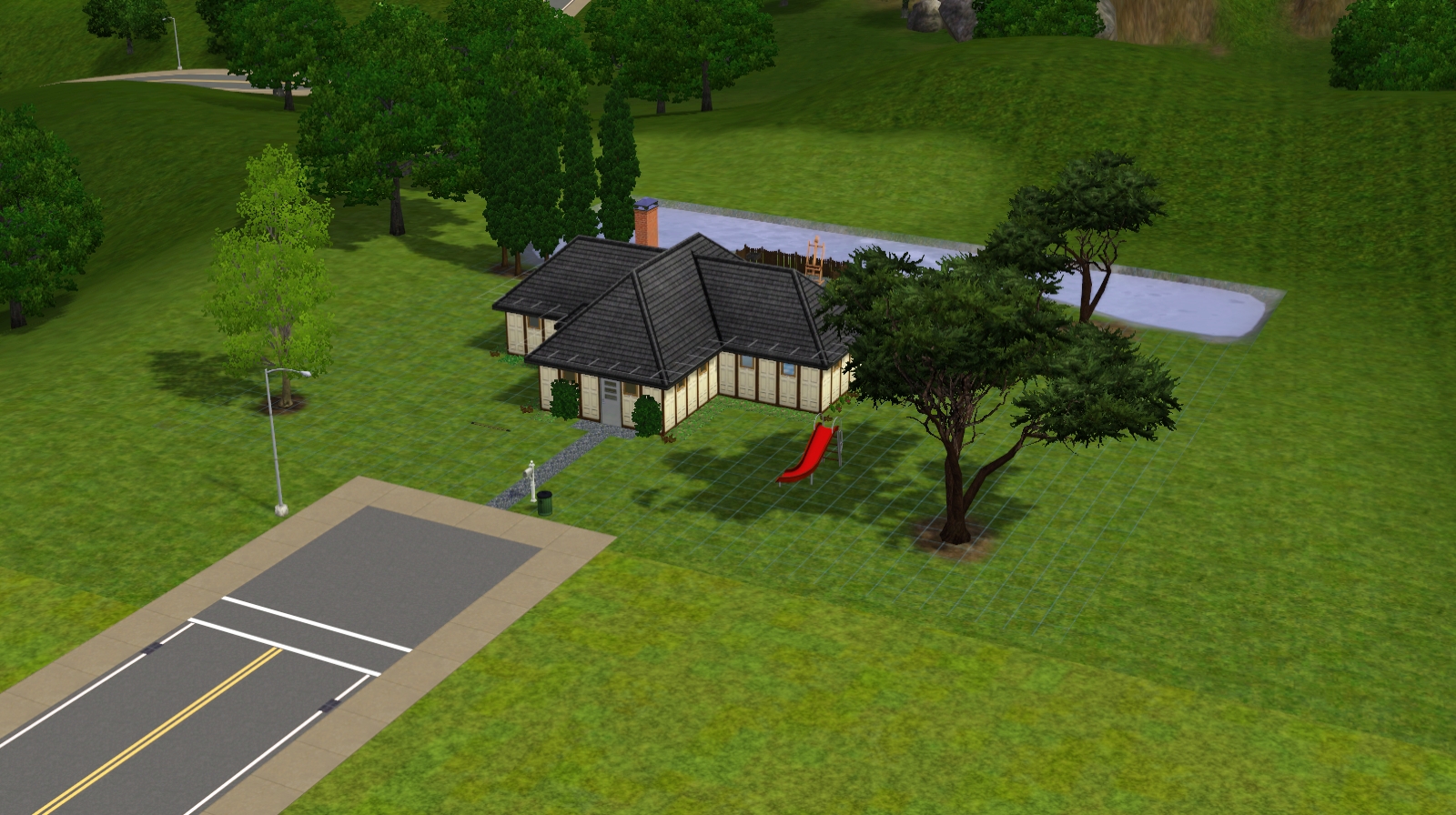 Mod The Sims - 10 Sim Lane PLUS (From The Sims 1)