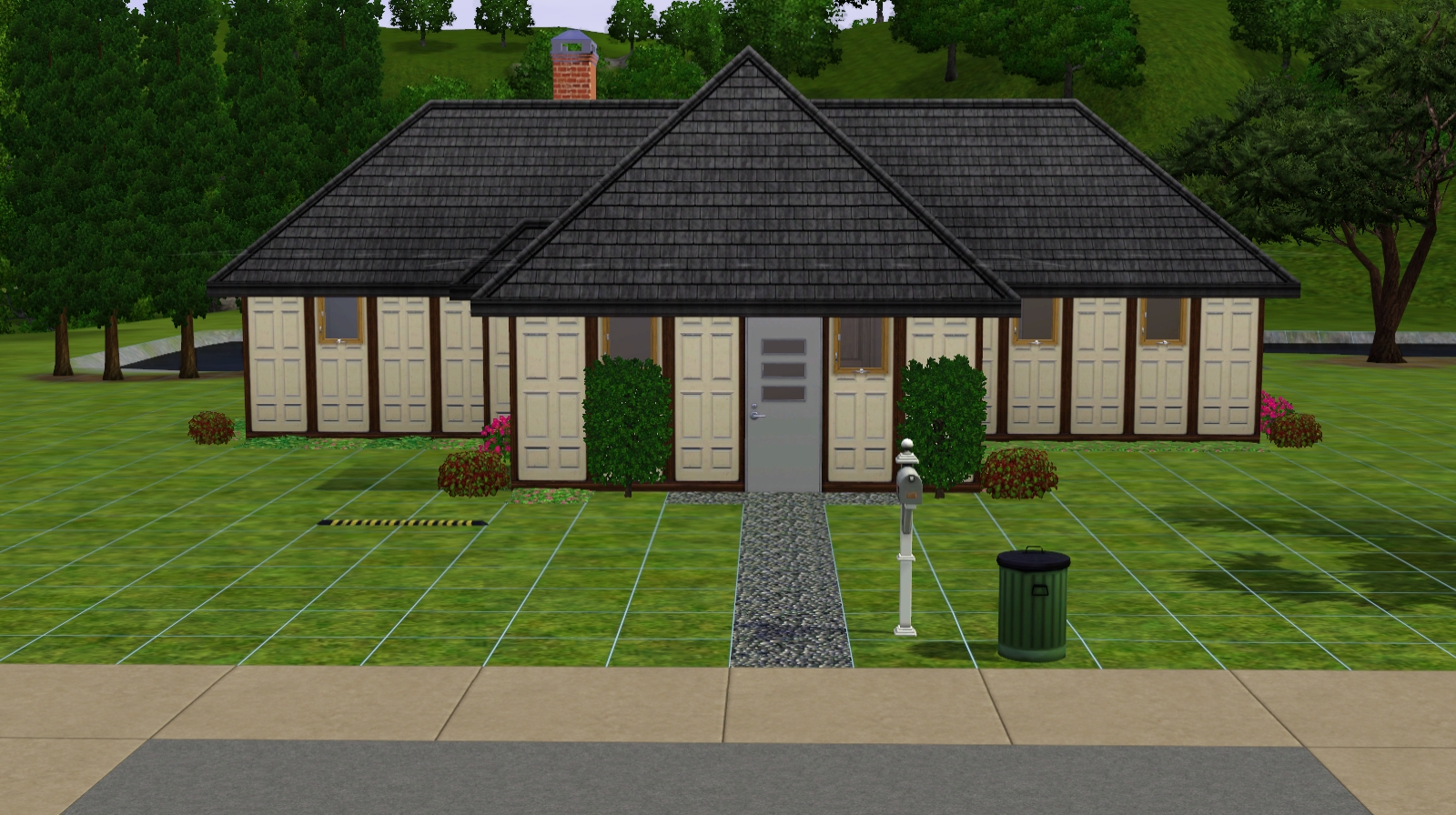 Mod The Sims - 10 Sim Lane PLUS (From The Sims 1)