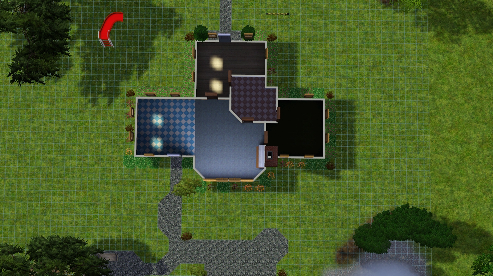 Mod The Sims - 10 Sim Lane PLUS (From The Sims 1)