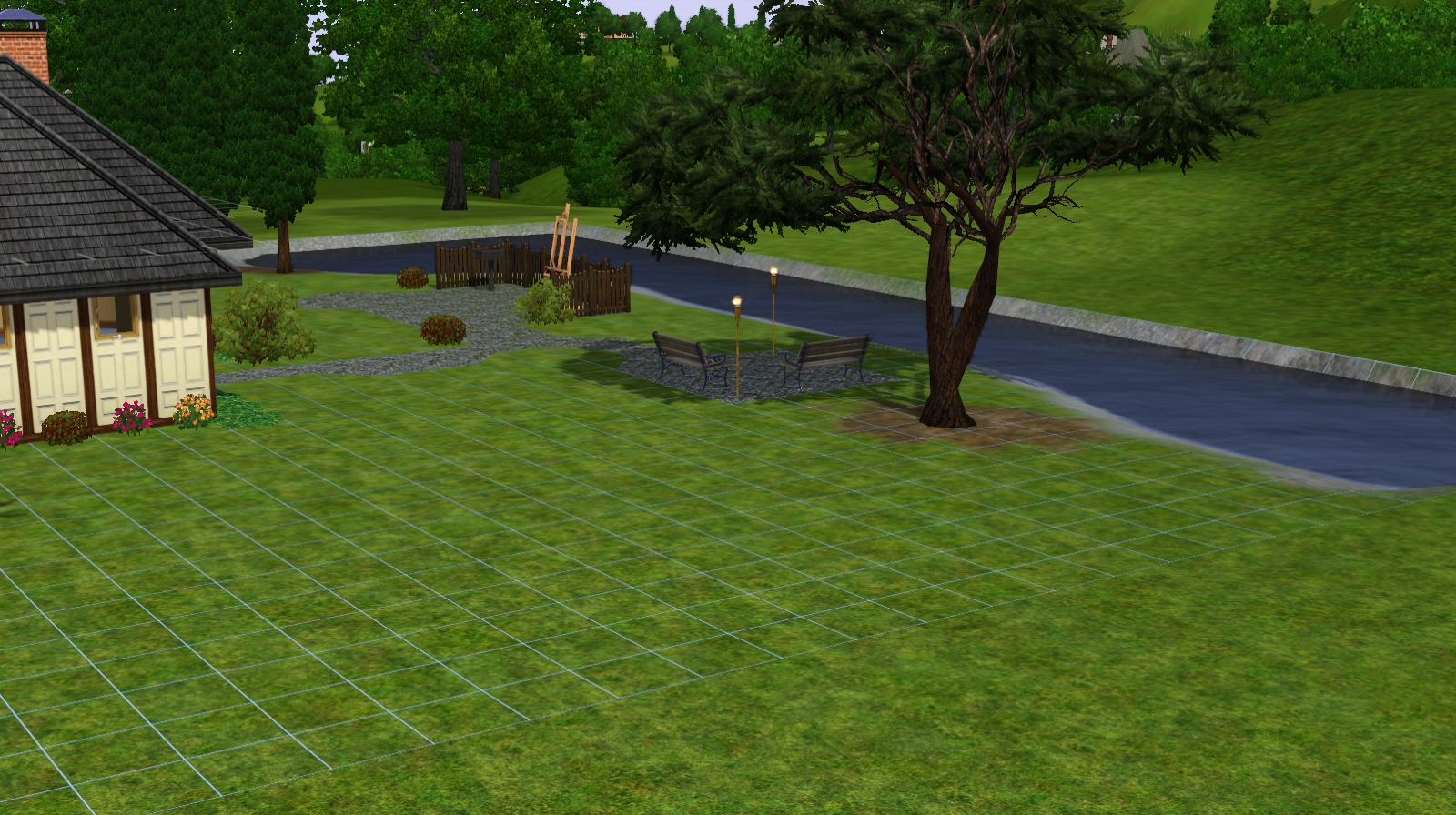 Mod The Sims - 10 Sim Lane PLUS (From The Sims 1)