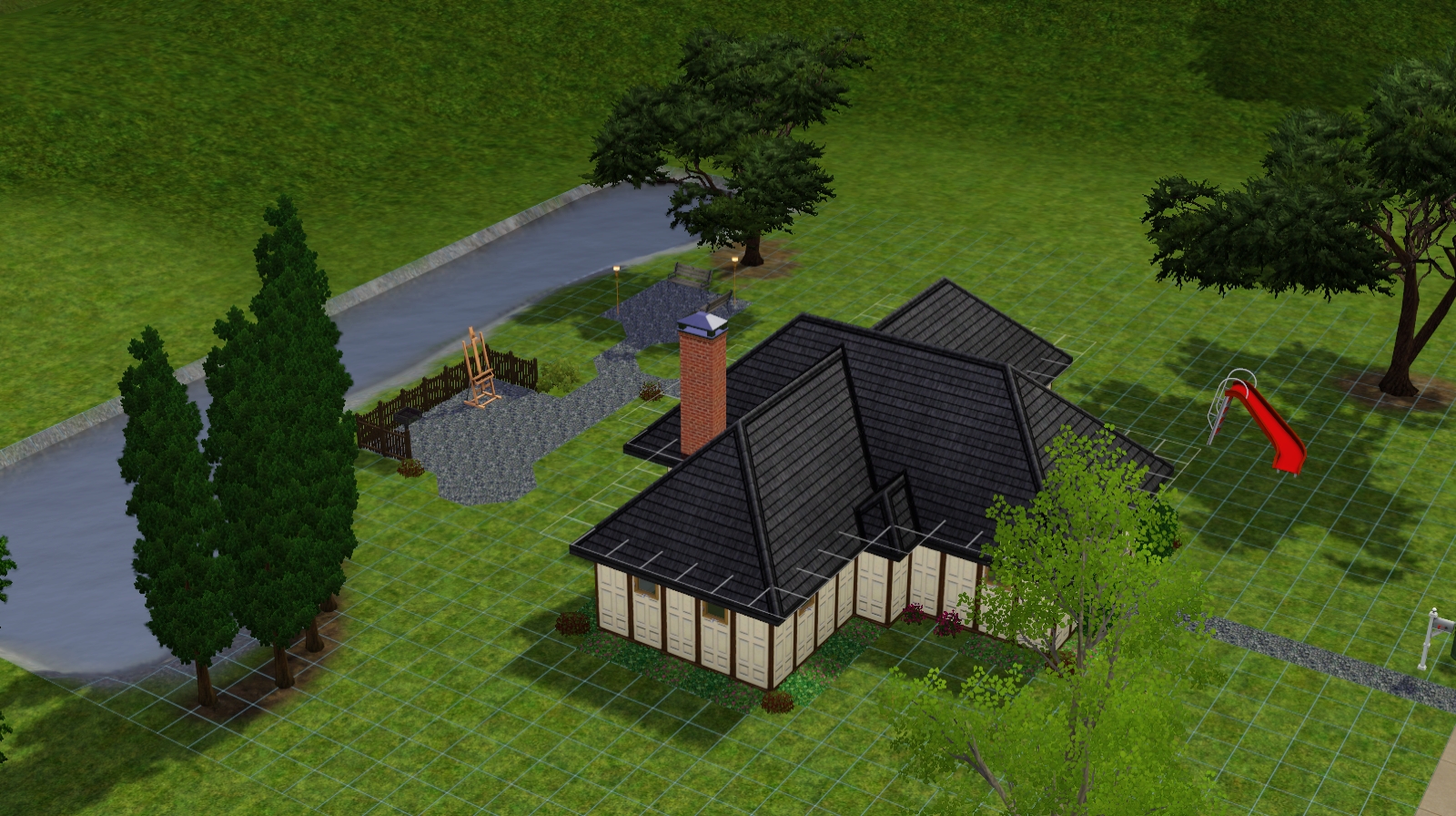 Mod The Sims - 10 Sim Lane PLUS (From The Sims 1)