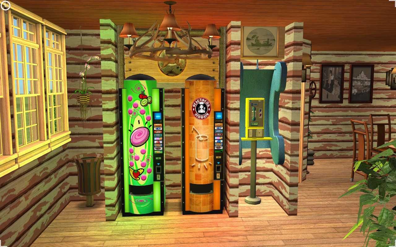 Mod The Sims - Rustic Bar - No CC - Community Lot